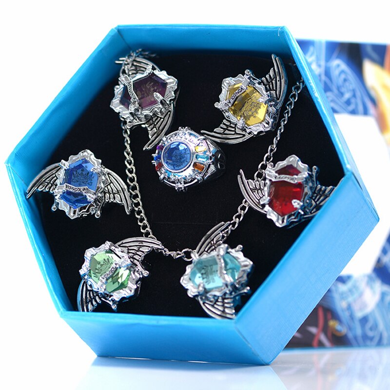 Anime Hitman Reborn Rings Vongola Famiglia Sawada Tsunayoshi Yamamoto ...