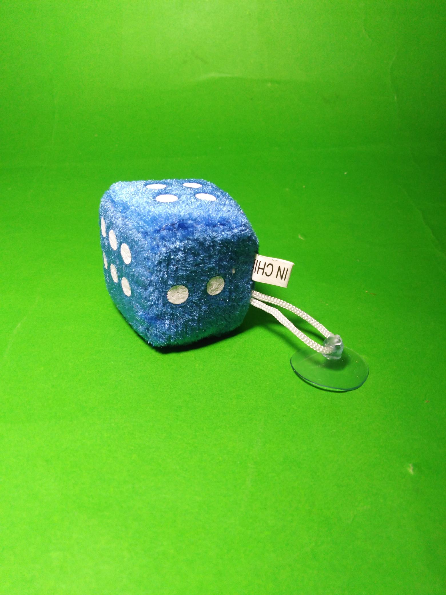HANGING 2inches 3D FOAM DICE WITH 5 ATTRACTIVE COLORS | Daraz.pk