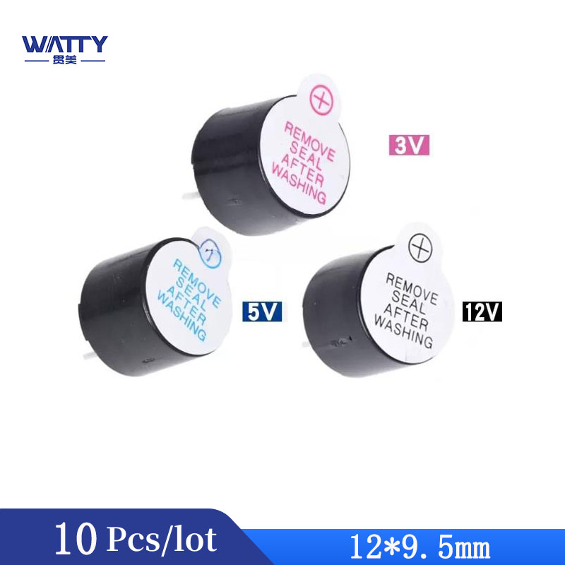 10pcs/lot Active buzzer 3V/5V/12V TMB12A03 TMB12A05 TMB12A12 Long ...