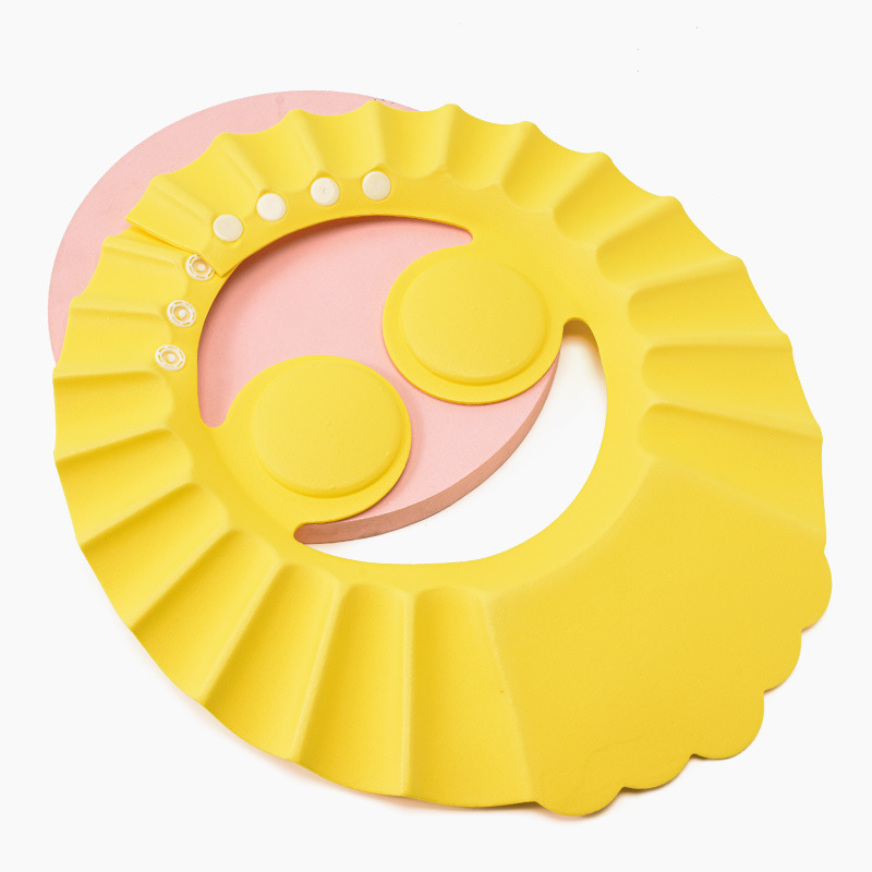 Safe Shampoo Shower Bathing Bath Protect Soft Cap Hat For Baby Wash ...