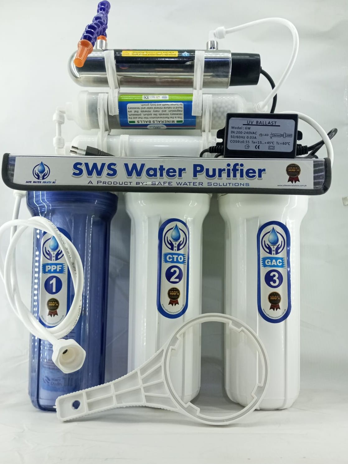 6 stages filter with UV ultraviolet filter water filter for home | Daraz.pk
