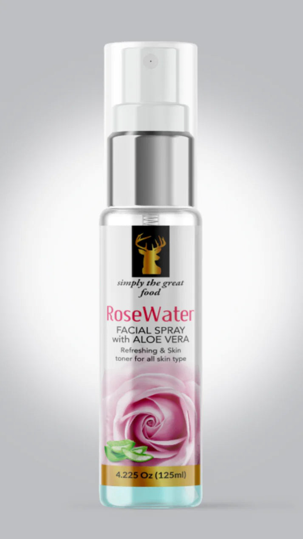 Fresh Rose Water 125 ml (Simply The Great Food) | Daraz.pk
