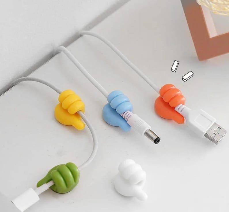 Thumb Pack of 5 Pcs Self-Adhesive Wall Decoration Hook Creative ...