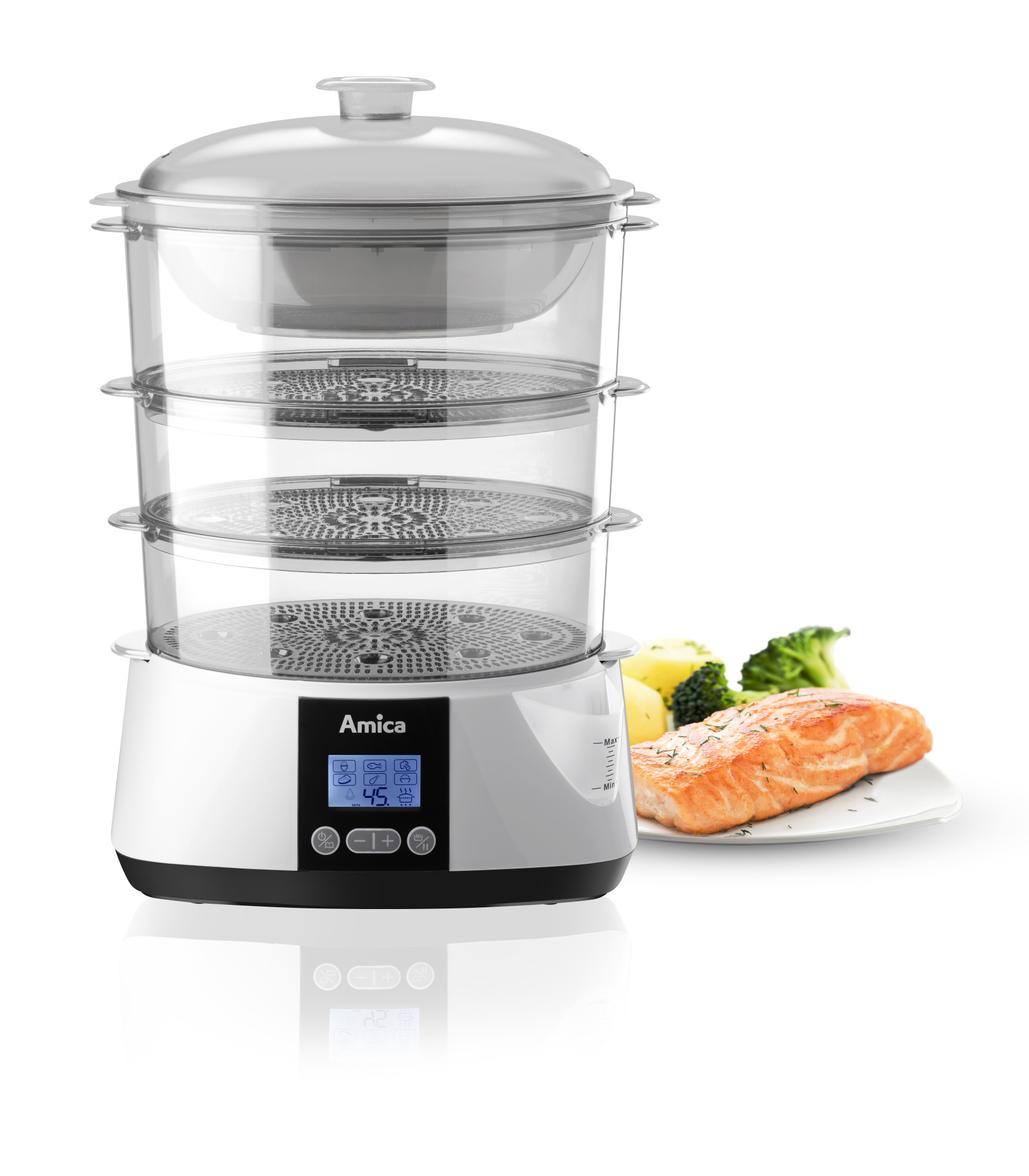 AMICA Food Steamer PT 3012 Lunaris | Daraz.pk