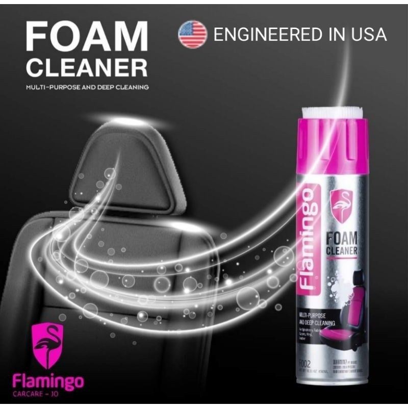 Flamingo Multi-Purpose Foam Cleaning Like Fabric, Carpet, Leather ...