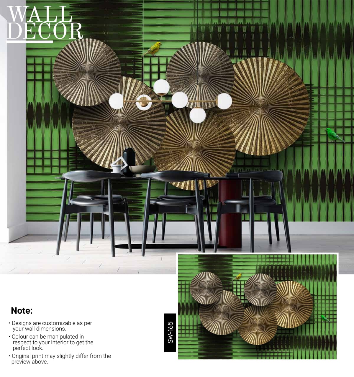 Wall Decor Wallpaper Room Decoration Flex 3D Flex Wallpaper 12*12 ...