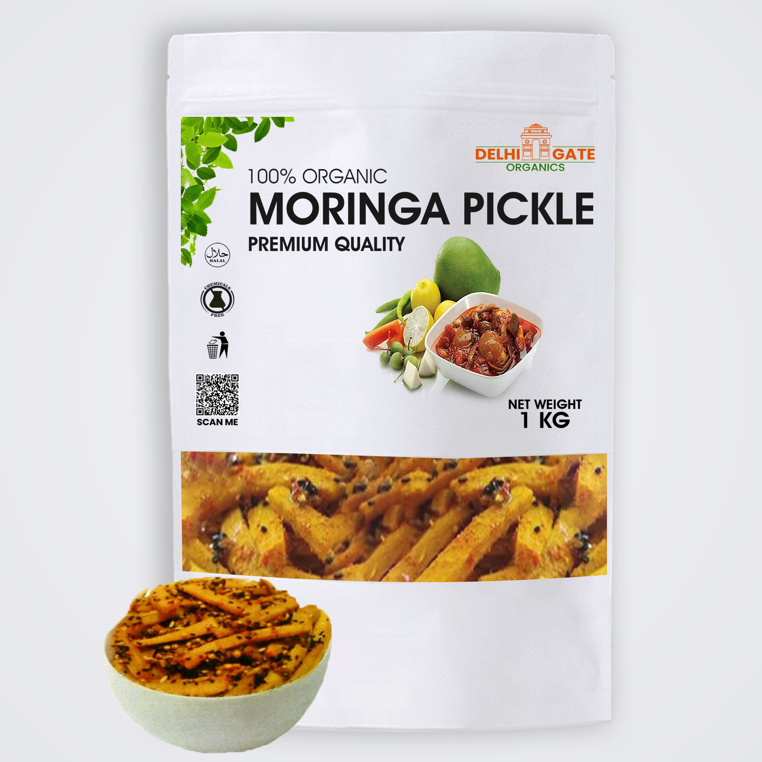 Home Made Moringa / Oleifera Pickle Suhanjna ki Moli ka Achaar / Achar ...