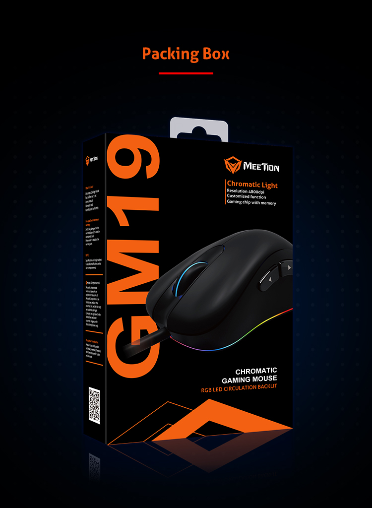 Buy MeeTion GM19 RGB Gaming Mouse for Professional e-sports 6400DPi at Best Price in Pakistan ...