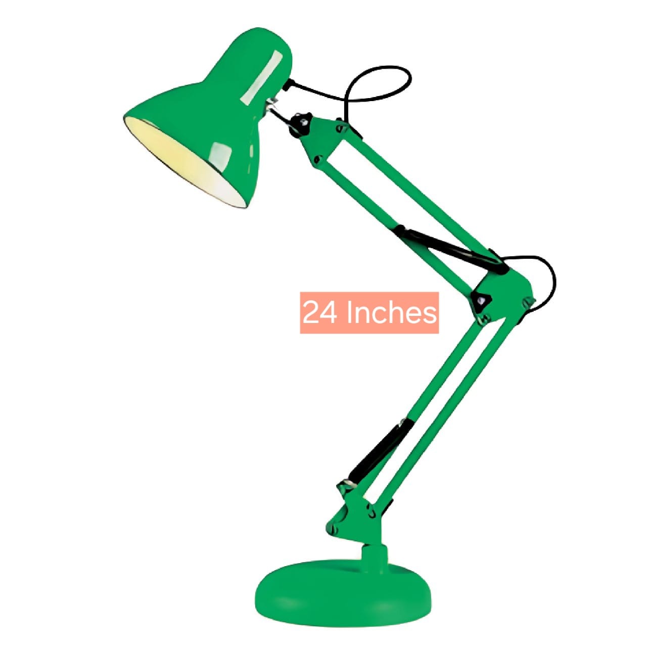 Black Colour Adjustable Aesthetic Study Table Desk Lamp 2ft Flexible ...