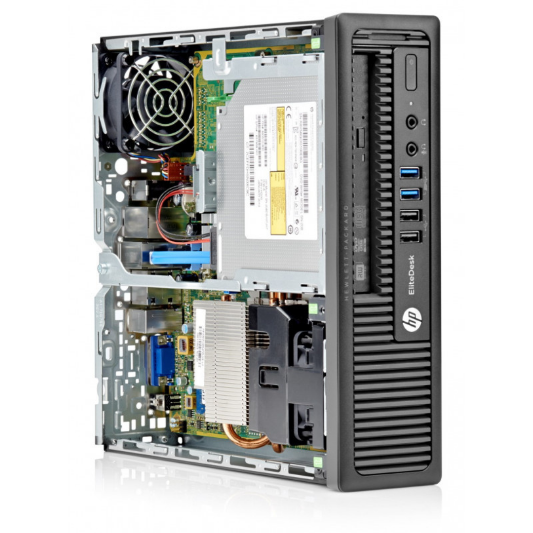 HP G1 800 Mini PC with 8GB RAM, 500GB HDD, and Wi-Fi | USSF Size | Daraz.pk