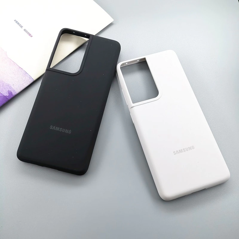 Original Samsung Galaxy Note 20 Ultra Liquid Silicone Case Silky Soft ...