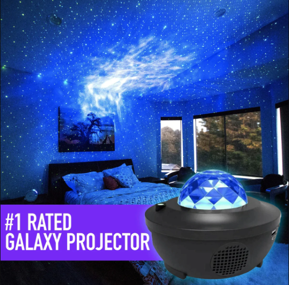 Buy Big Bowl LED Galaxy Projector Sky Night Light Starry Water Wave Projector With Remote ...