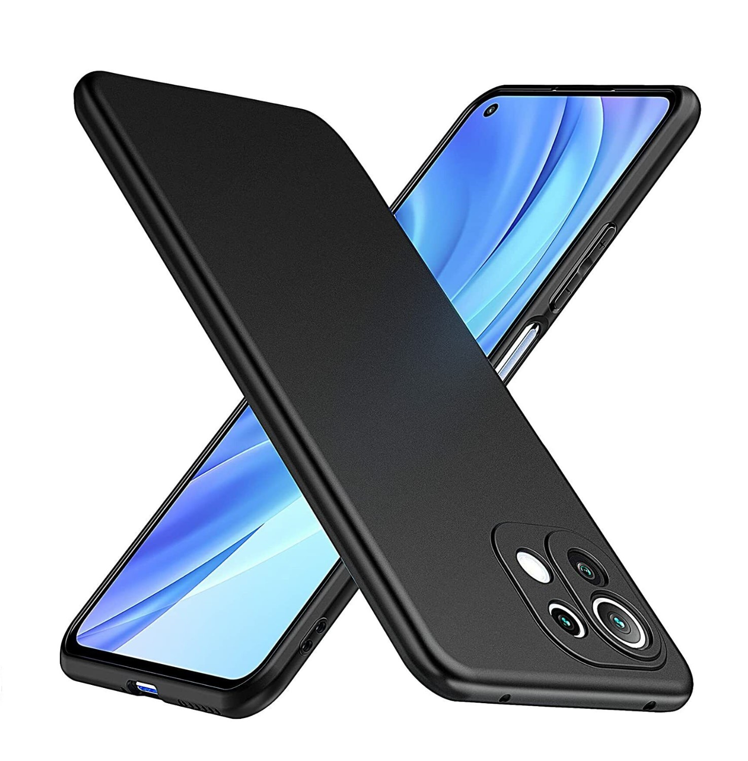 Xiaomi Mi 11 Lite Black Soft Silicon Back Cover | Daraz.pk