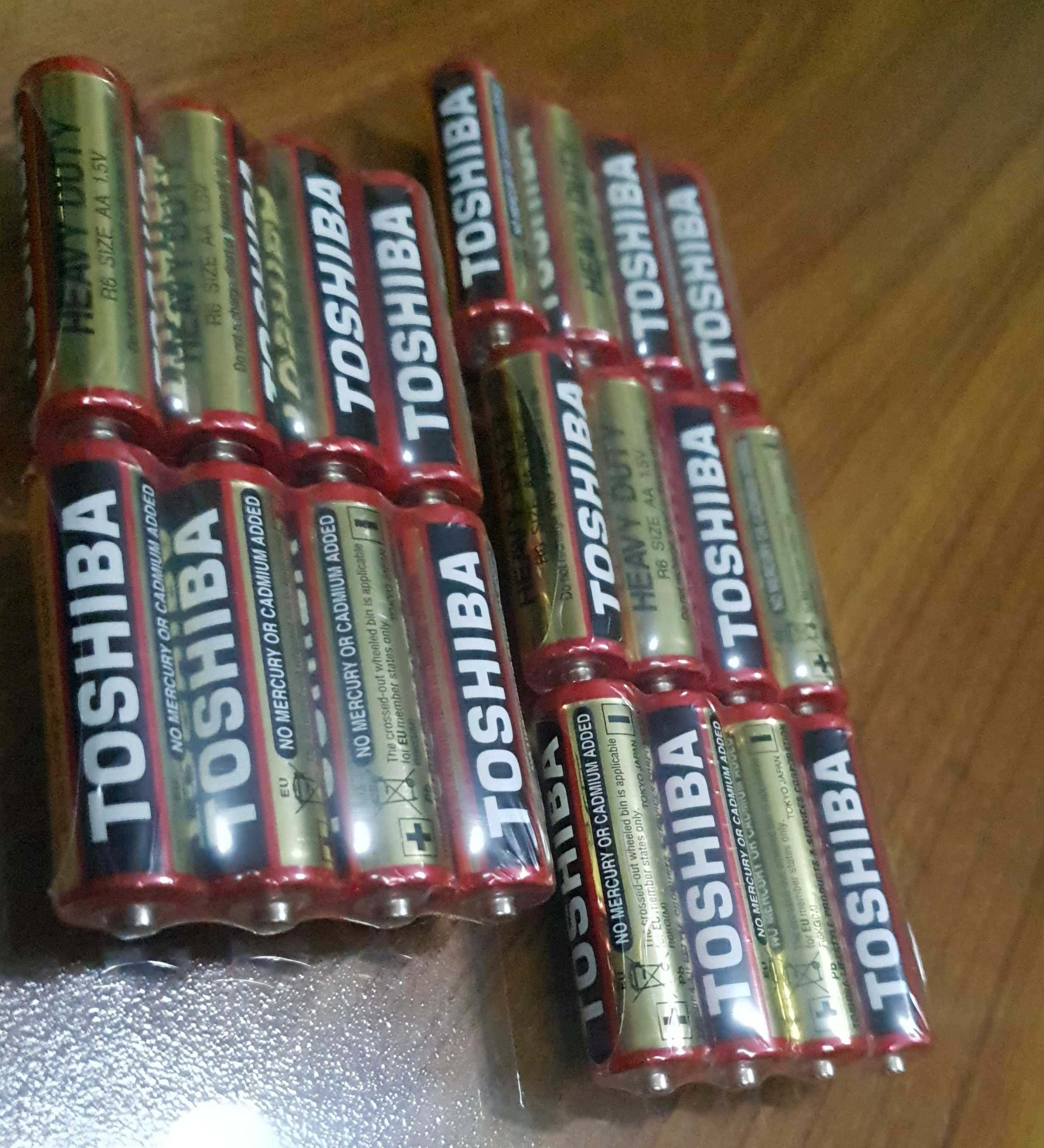 Toshiba Original Heavy Duty Cells AA Pack of 4 Pieces, Toshiba Cell ...