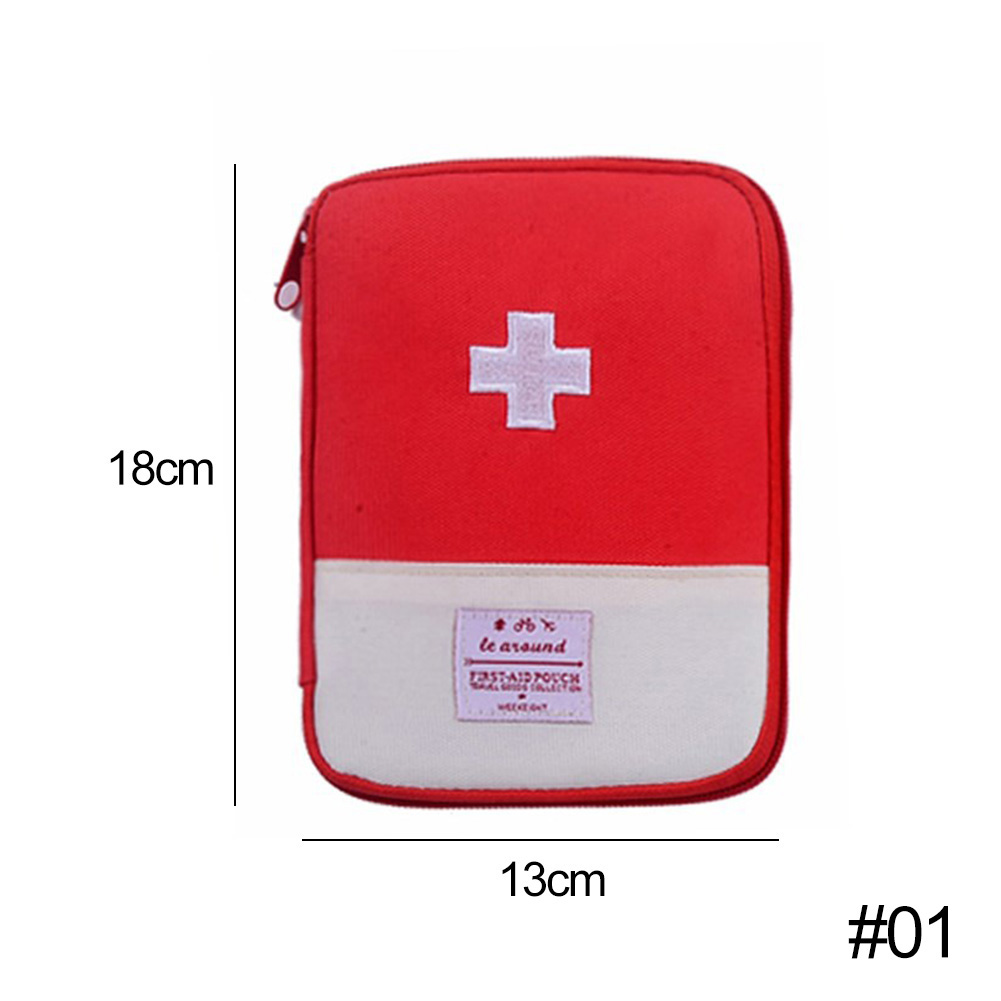 JM Mini Portable Medicine Bag Outdoor Camping Traveling Household First ...