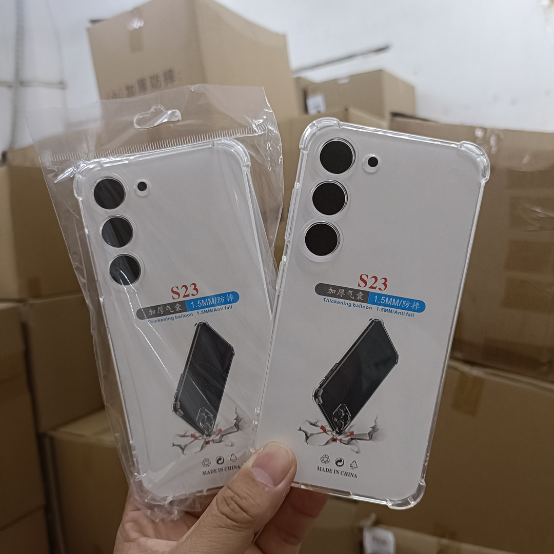 Four-Corner Airbag Drop-Resistant TPU Applicable SAM Samsung A55 5G Phone case Soft Transparent ...