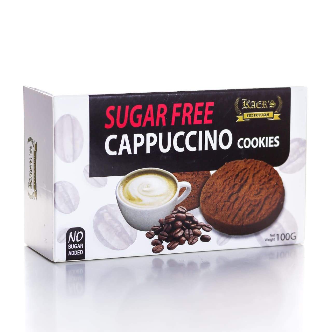 KAERS SELECTION COOKIES CAPPUCCINO SUGAR FREE 100 GM | Daraz.pk