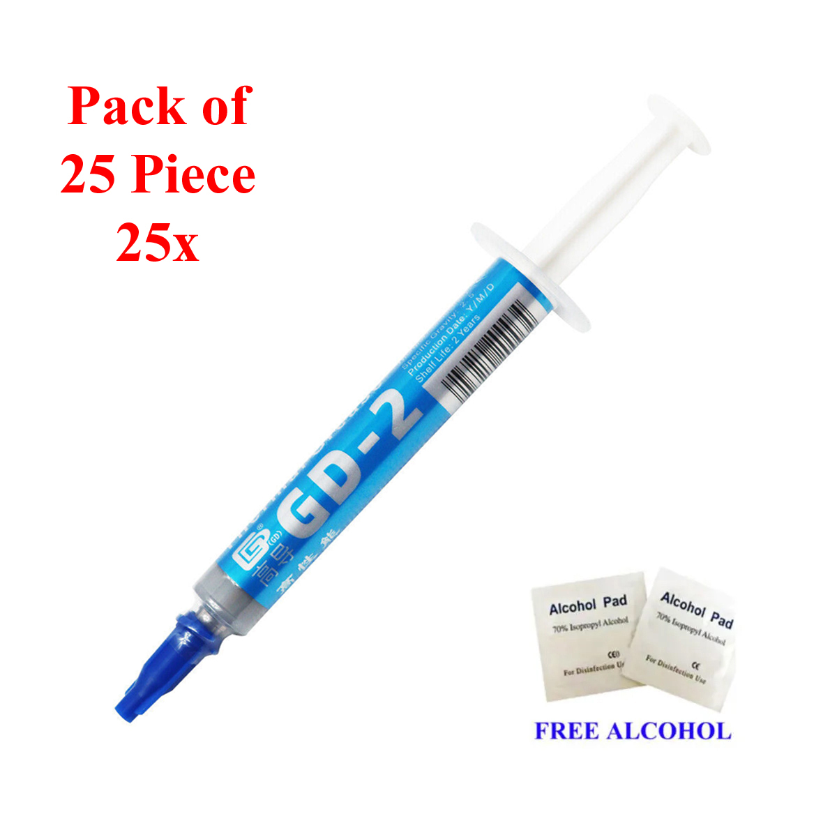Thermal Paste GD-2 Injection 3 gram Gd 2 thermal grease , Gd 2 thermal ...