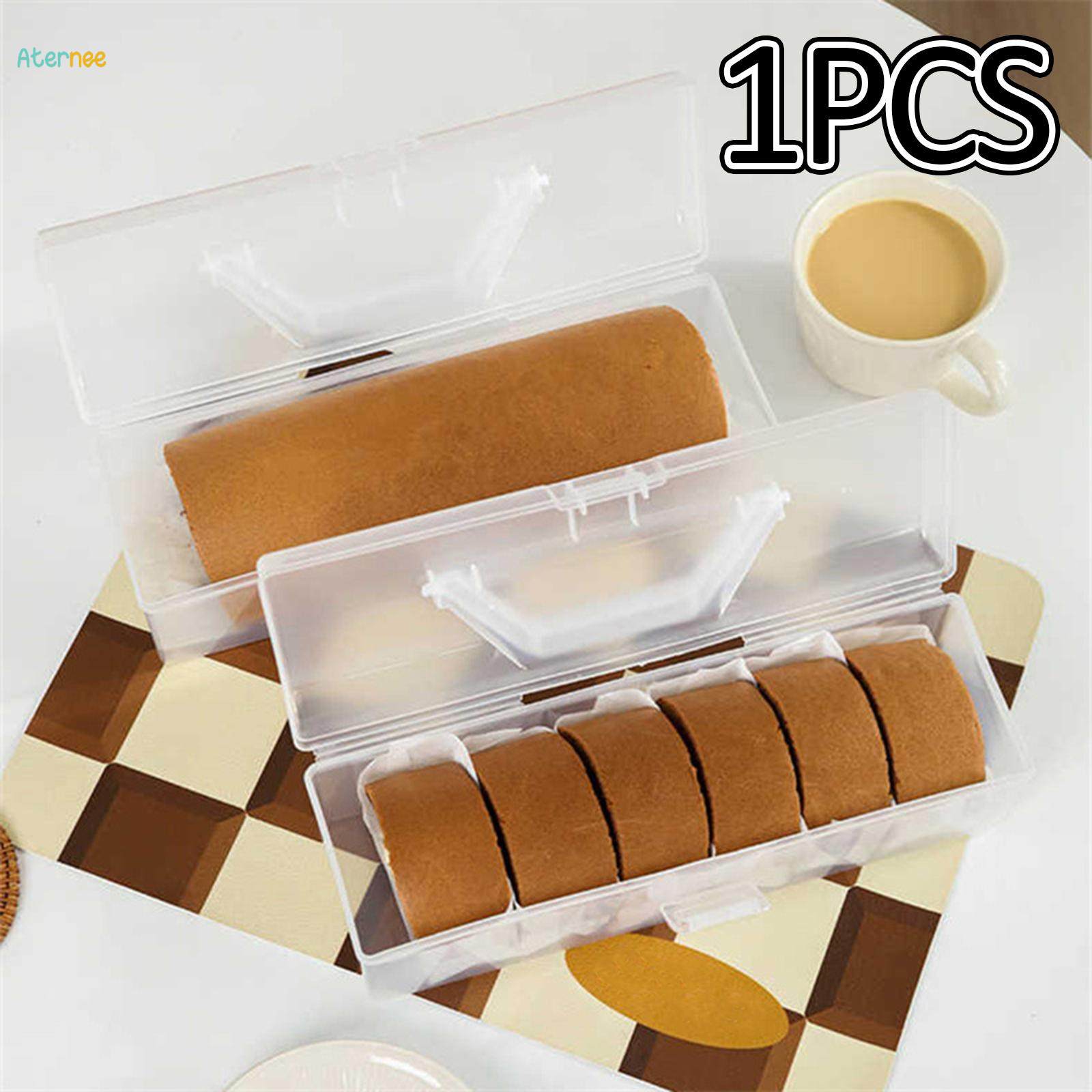 Box Portable Bakery Packaging Box Rectangular Cake Storage Container ...