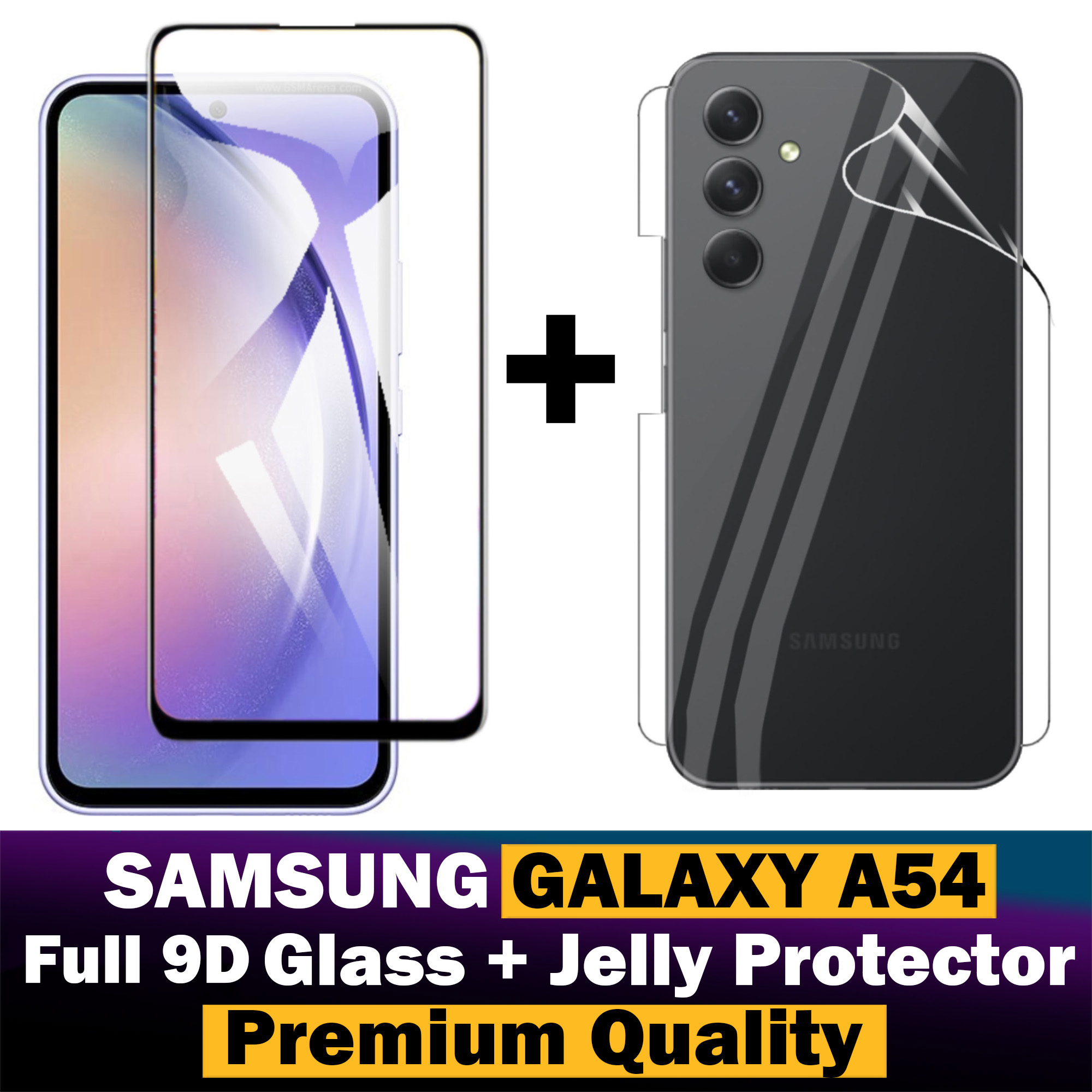 Samsung Galaxy A54 Glass Protector 5D-10D-11D-21D-9D Glass Full ...