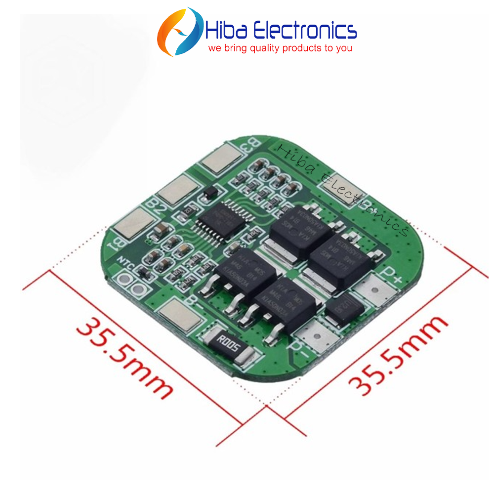 4S 20A 14.8V BMS For 18650 Lithium Ion Cells 4s 20a Battery Protection ...