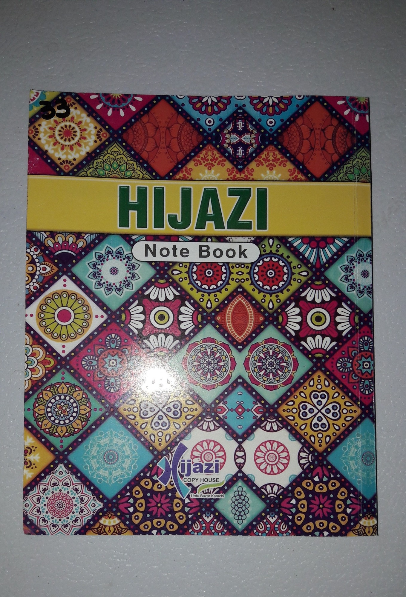 Card Notebook HIJAZI ( Set of Urdu, English, Maths Note Books ) 6.5" x ...