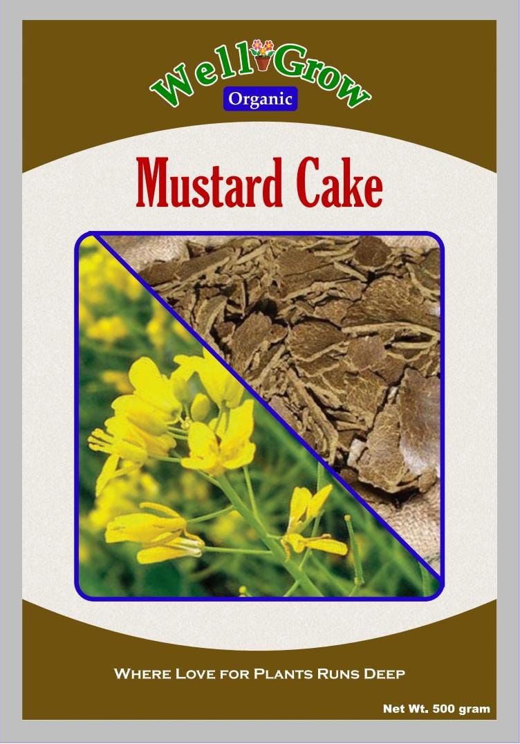 Mustard Cake Organic NPK Fertilizer With Micro Nutrients 500G | Daraz.pk