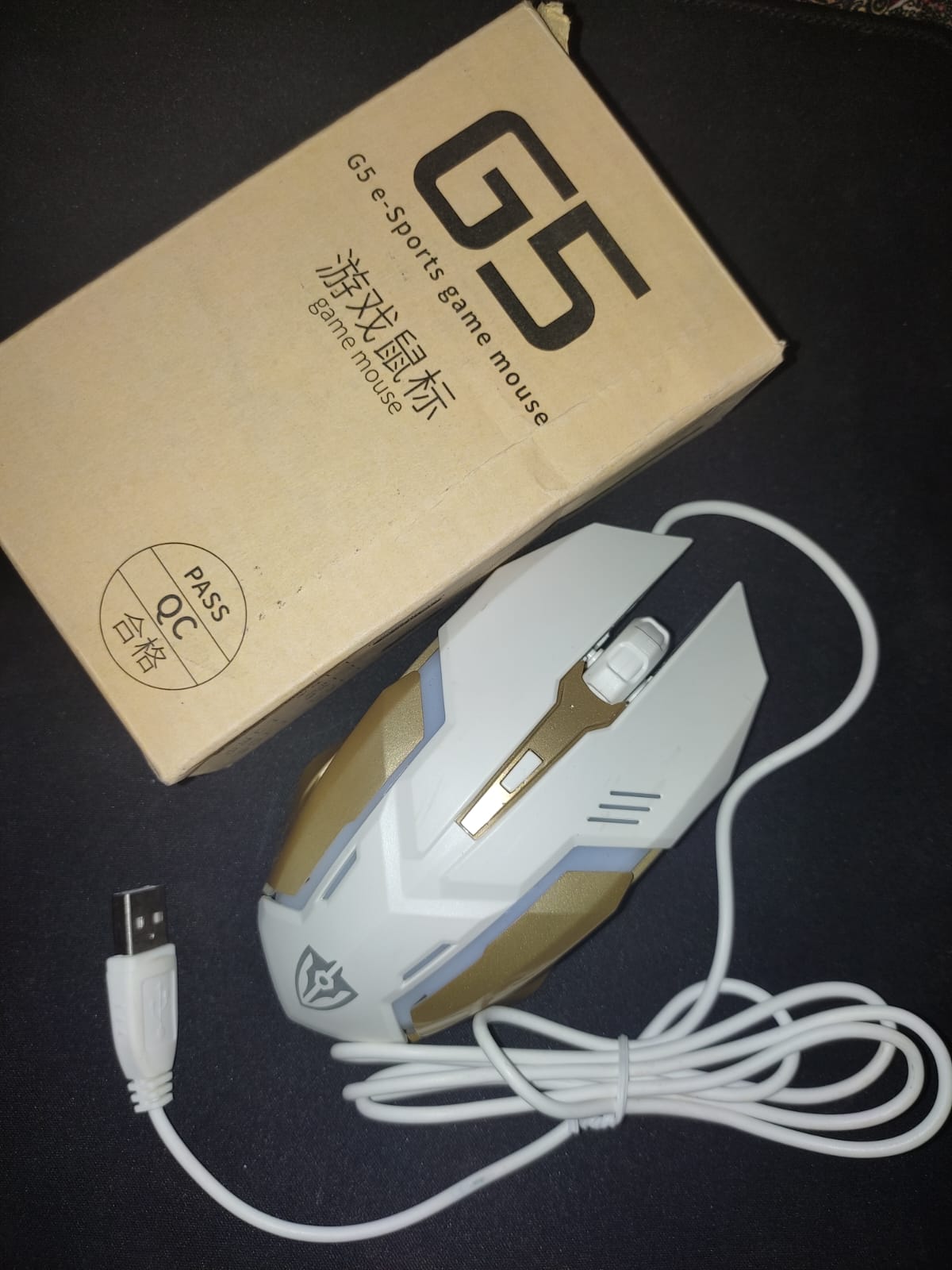 G5 Mouse With 7 LED RGB Backlit | RGB Mouse Wired Gaming Mouse | Latest ...