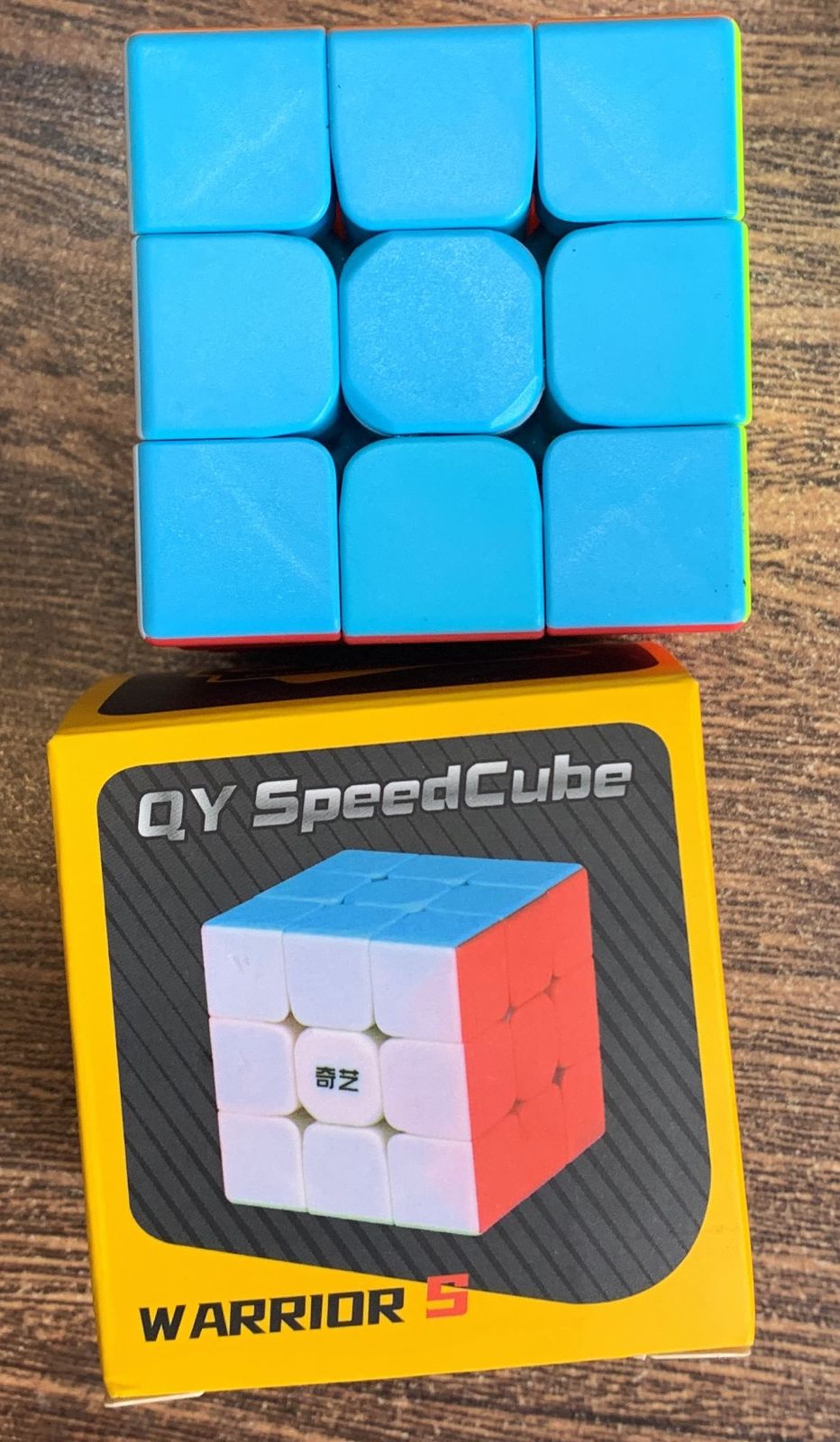 Stickerless 56mm Qiyi Warrior S Rubiks Cube 3x3 Magic Speed Cube Puzzle Toys Rubik's Cube 3x3 ...