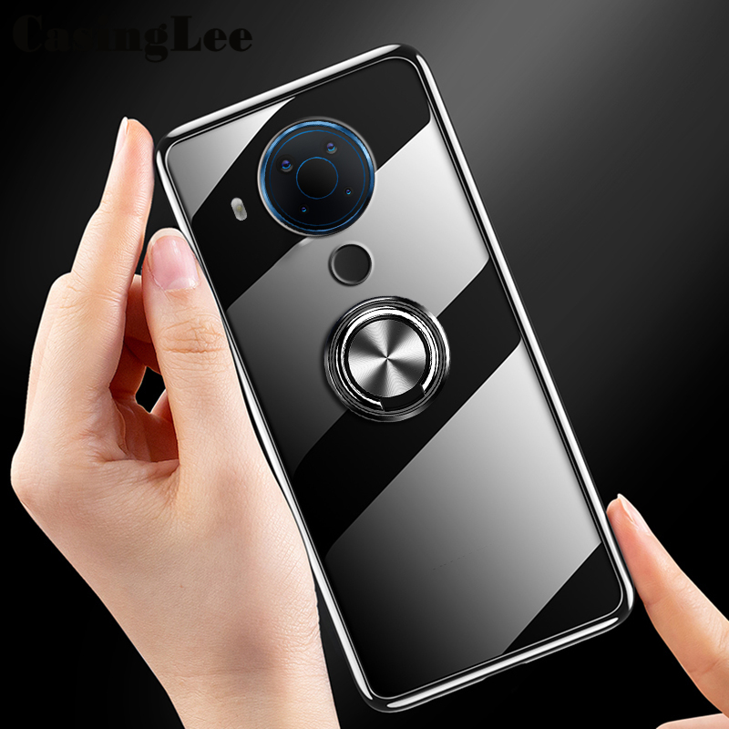 Protect Cover For Nokia 5.4 Soft Case Clear Transparent Shockproof Car ...