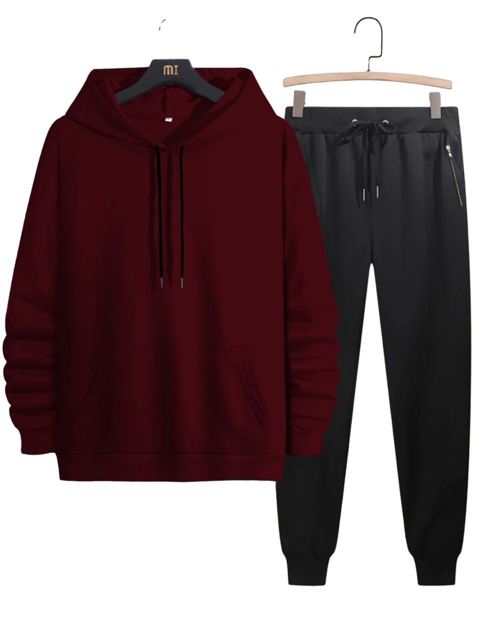 NEW TRENDY WINTER COLLECTION PLANE BASIC HOODIES TRACKSUIT FOR MENS AND ...