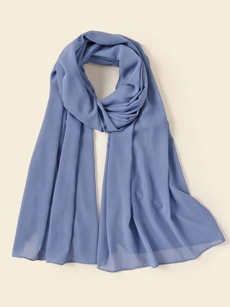 Chiffon Georgette Hijab Scarf stoller for girls | Daraz.pk