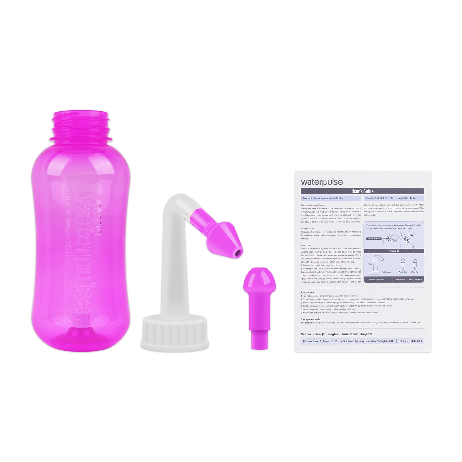 Medical Nasal Irrigator Nose Washer Allergic Rhinitis Sinusitis Neti ...