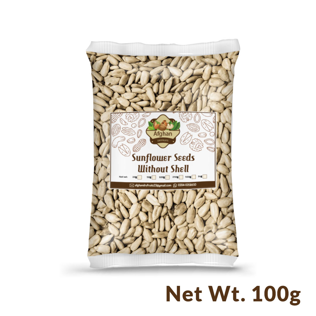 Sunflower Seeds Without Shell / Suraj Mukhi Seeds 100g | Daraz.pk