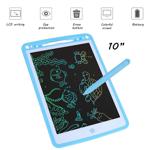 Multicolor LCD Writing Tablet 8.5 10 12 Inch Erasable Tab Toy for Kids ...