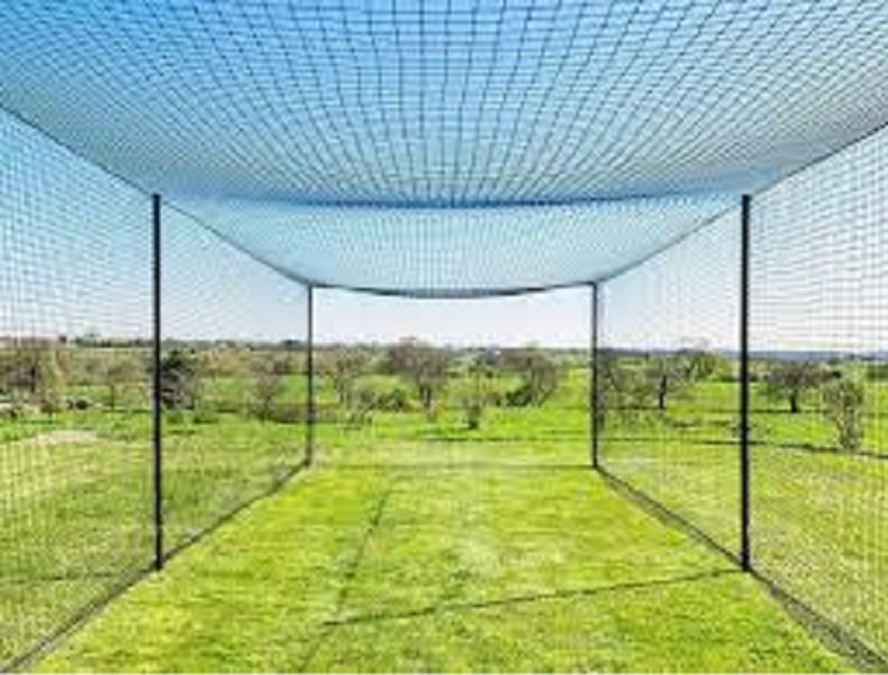 Cricket Practice Net 40x10 (White) Thickness: 1. 5mm.Ball Stop Cricket ...