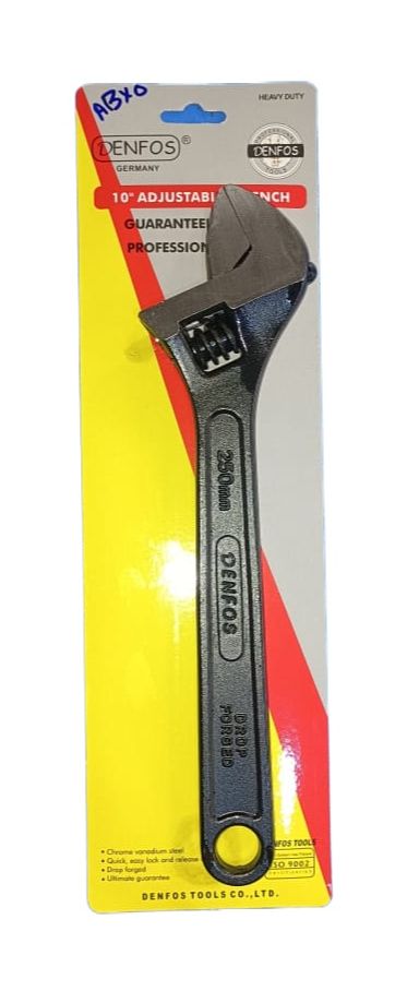 DENFOS ( GERMANY ) Wrench Black Imported Adjustable Wrench High quality ...