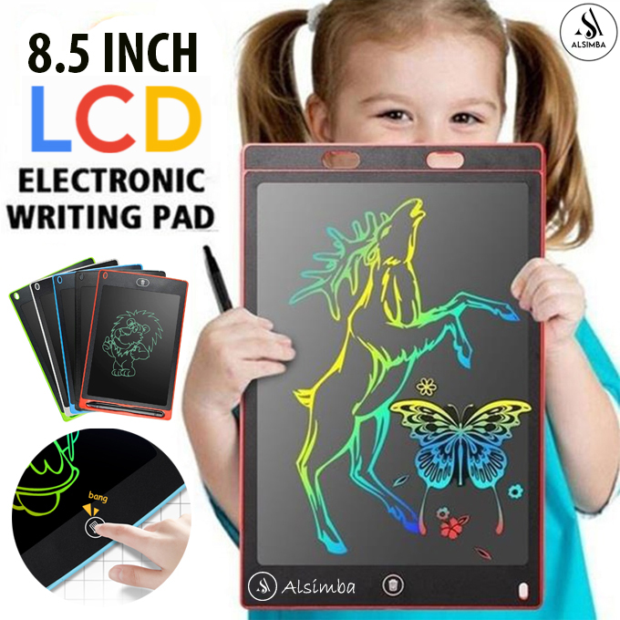 8.5 Inch LCD Multicolor Writing Tablet for Kids Electronic Sketch ...