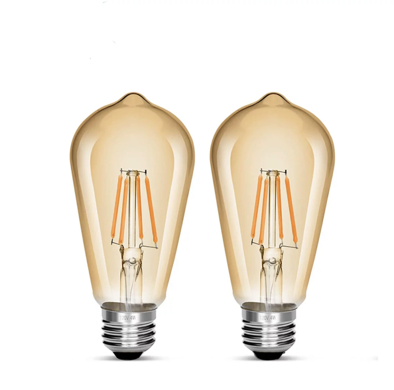 4W Filament Vintage LED Vintage Bulb | E27 Holder For Home Decor ...