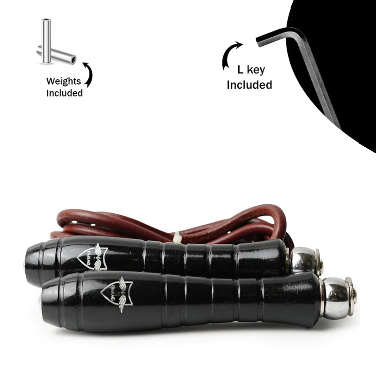 OMRAG - Weighted Skipping Rope - Pro Level | Daraz.pk