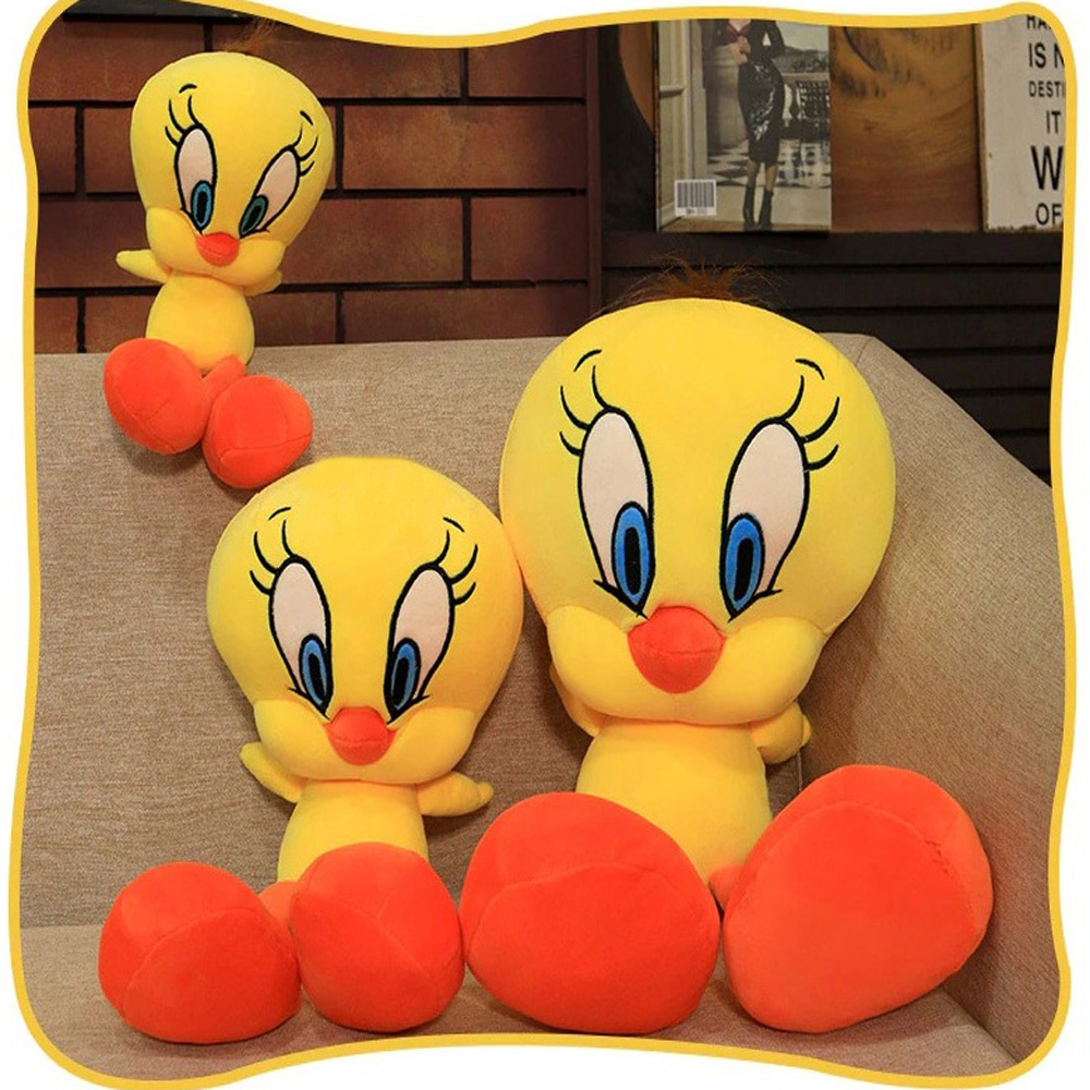 Cute Plush Toys Creative Toy Gifts Soft Dolls Tweety Bird Cute Soft ...