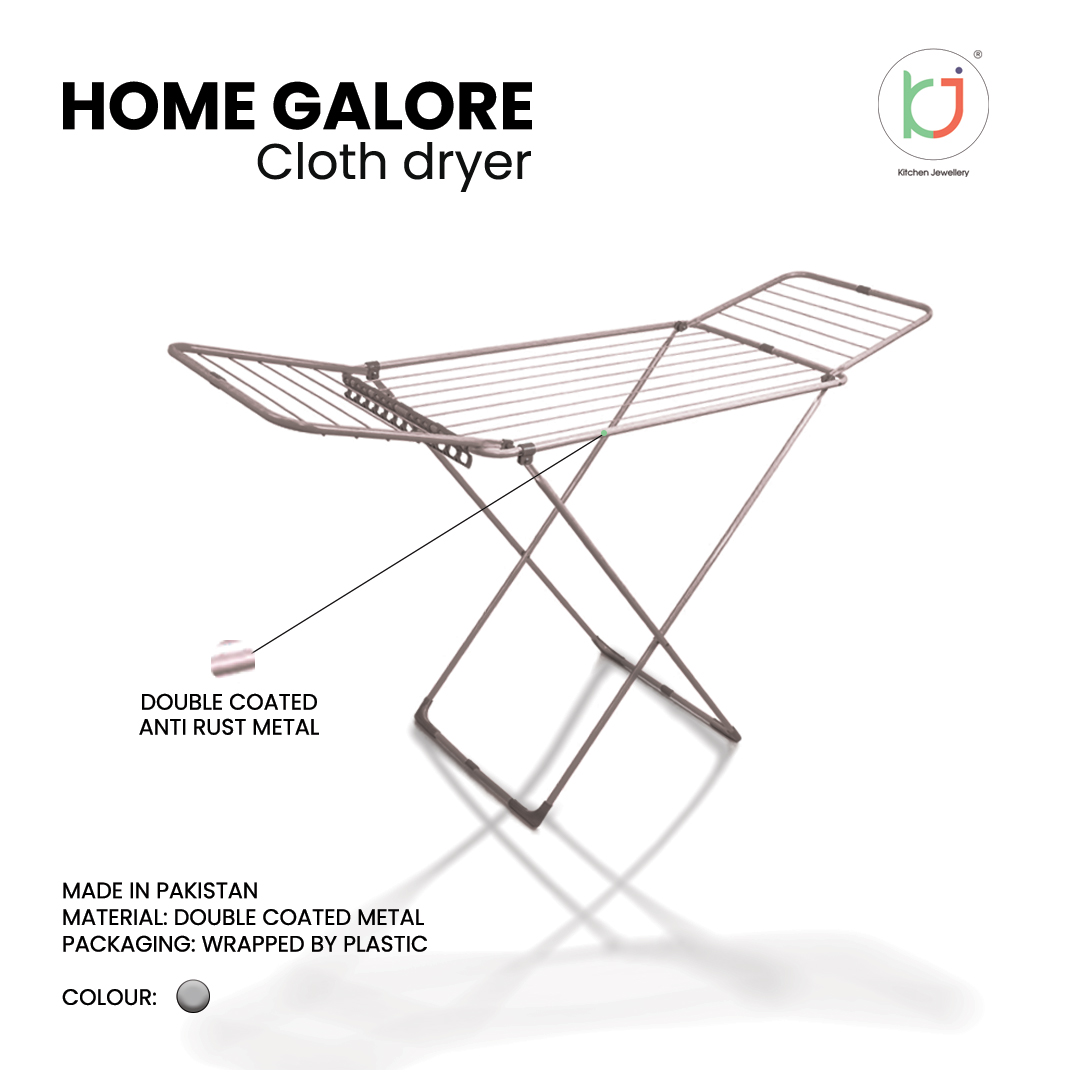 KJ | High quality double coated 100% stainless steel cloth dryer ...