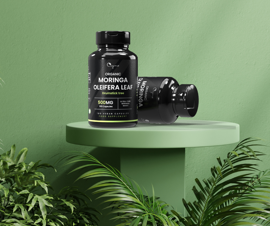 Moringa Leaf Powder Capsules (Refined) 100 Capsules | Daraz.pk