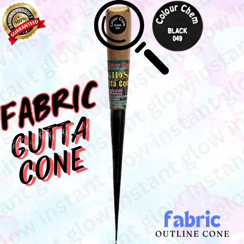 1Pcs Fabric Gutta Cone Colour Chem 40ml Lead/Outliner for Silk & Fabric ...