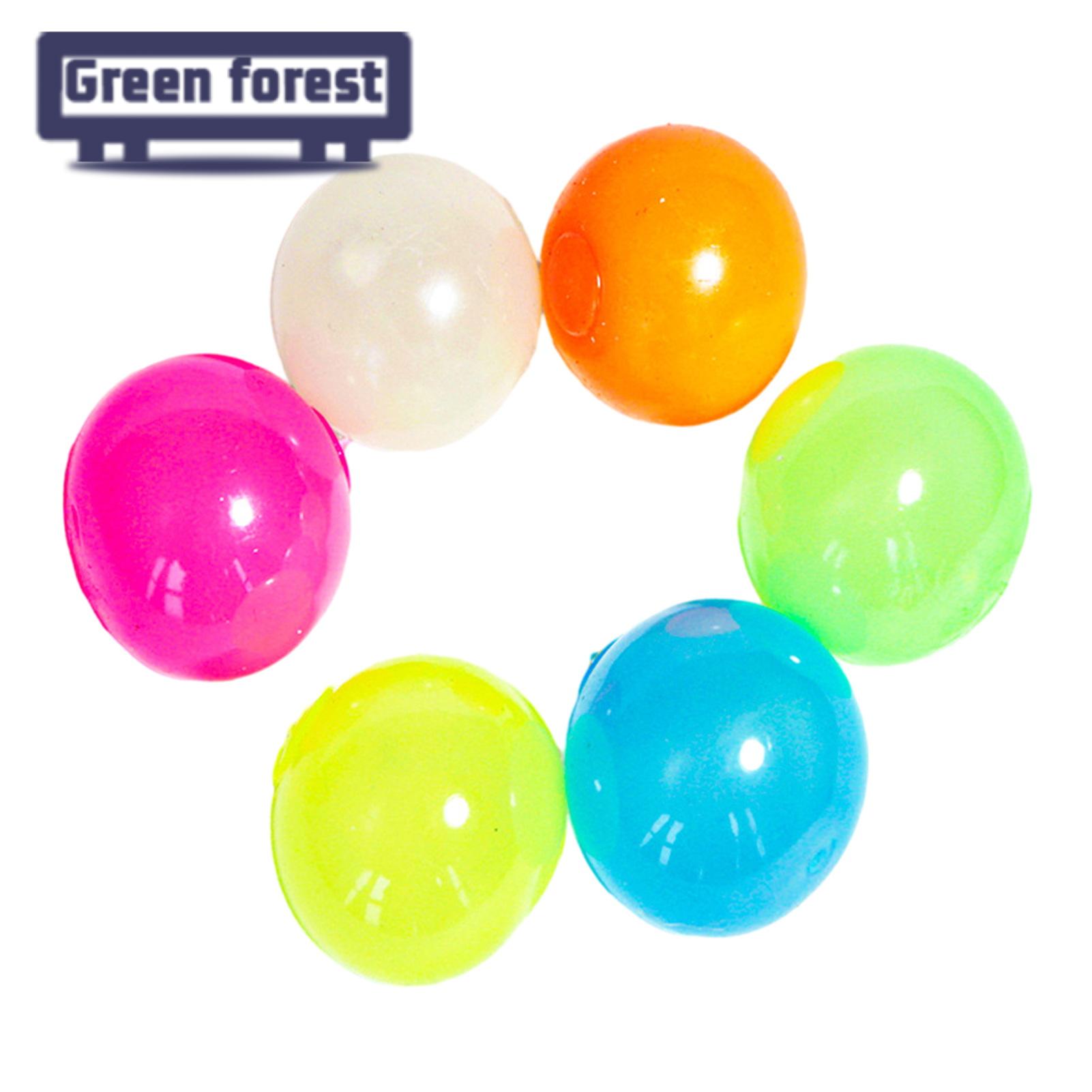 Luminous Ball Kit 2pcs Luminous Sticky Ball Glow in the Dark Stress ...