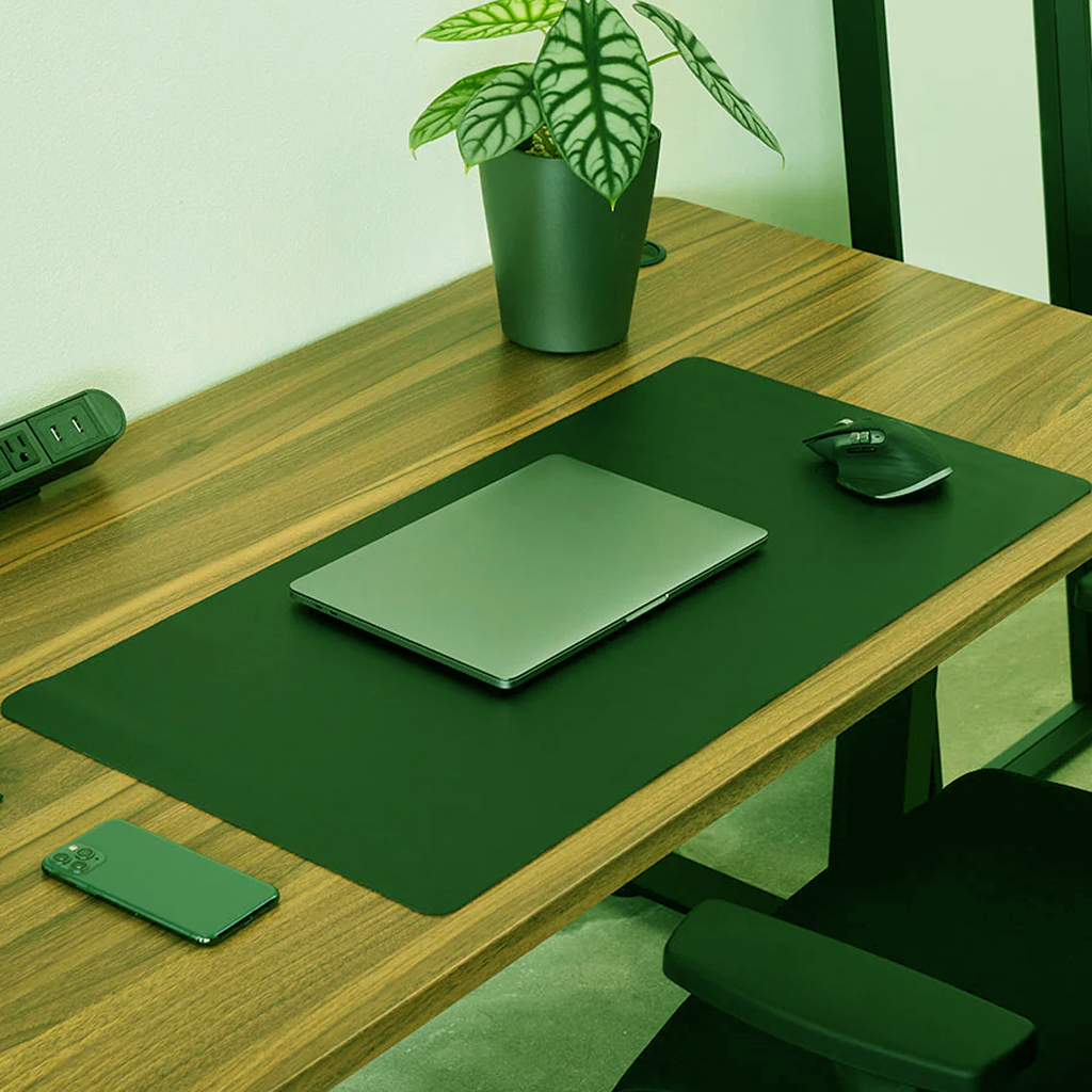 PU Leather Desk Pad Leather Sheet (26*12Inches), Laptop Mousepad ...