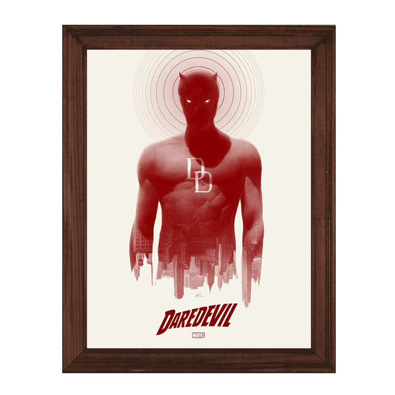 Daredevil Themed TV Show Wall Art Frame For Office and Home Decor ...