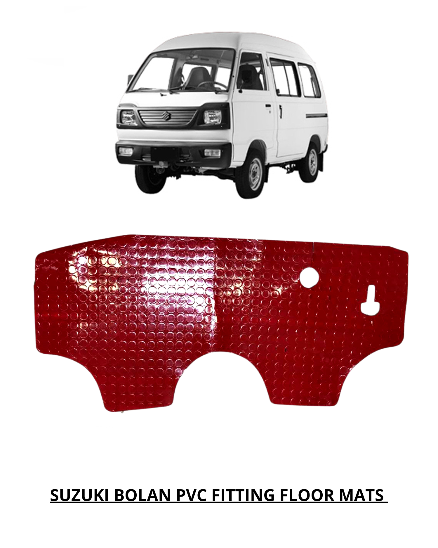 SUZUKI BOLAN CARRY DABBA FRONT MAT GOLI DESIGN | Daraz.pk