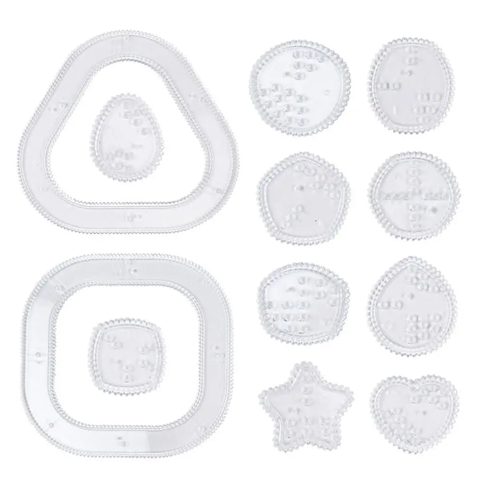 5/12/22PCS Interlocking Gears Wheels Spirograph Plastic Special Shaped ...