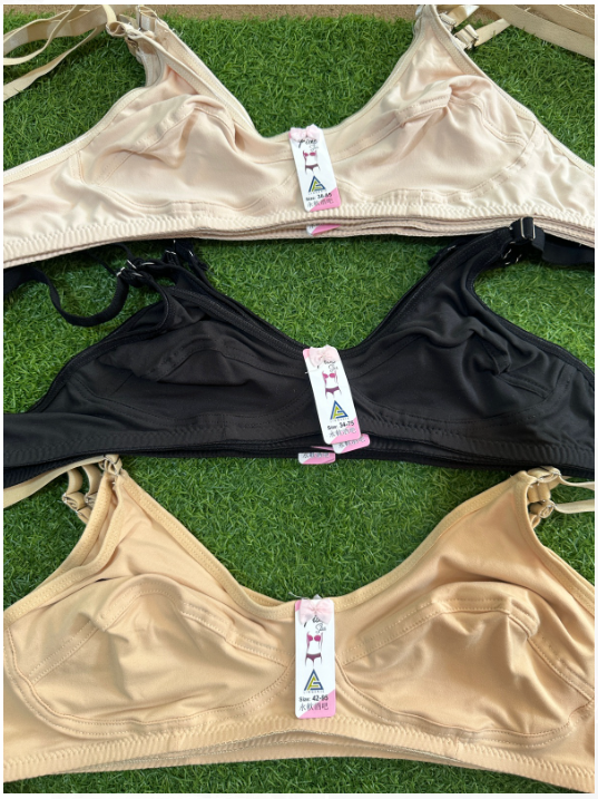 Pack of 3- Cotton Bra for Women Girls| Non Padded Ladies Brazier ...